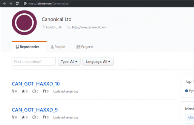 Akun Github Canonical Diretas Source Code Ubuntu Aman